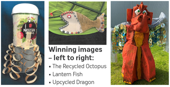 Upcycling Art Competition Winners - Recycle Right